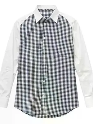NAMACHEKO Gingham Pattern Shirt