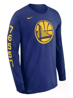 Nike X Nba Golden State Warriors Long-sleeve T-shirt