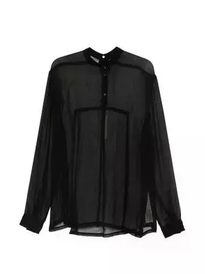 Rick Owens Rear-button Top - Black