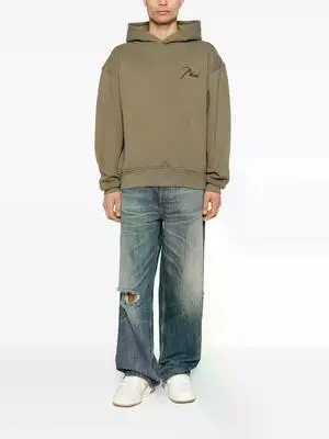 Rhude Hooded Pullover - Green