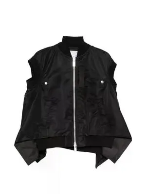 Sacai Zip Up Vests For Women