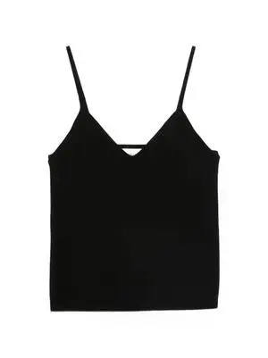 ERIC BOMPARD Strappy V-neck Tank Top