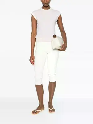 Eric Bompard Contrasting-trim Sleeveless Vest
