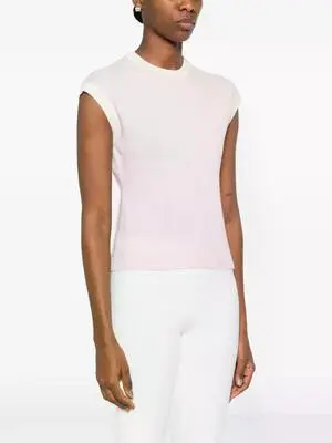Eric Bompard Contrasting-trim Sleeveless Vest