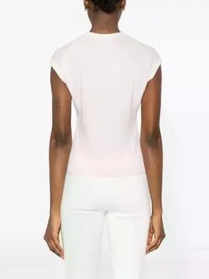 Eric Bompard Contrasting-trim Sleeveless Vest