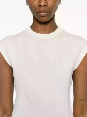 Eric Bompard Contrasting-trim Sleeveless Vest