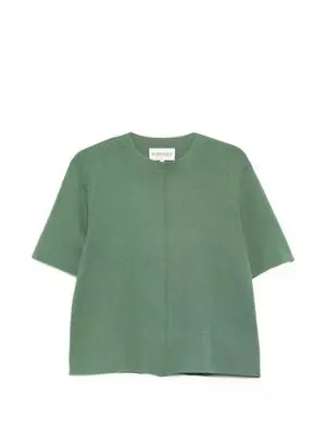 Eric Bompard Loose-fit Round-neck T-shirt - Green