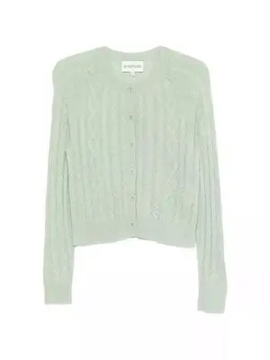 Eric Bompard Buttoned Cable-knit Cardigan