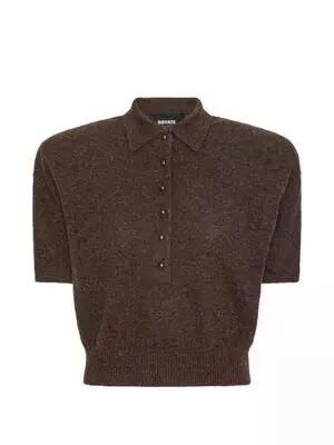 ROTATE BY BIRGER CHRISTENSEN Button-up Polo Top