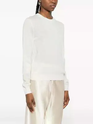 Eric Bompard Long-sleeve Round-neck Sweater - Neutrals