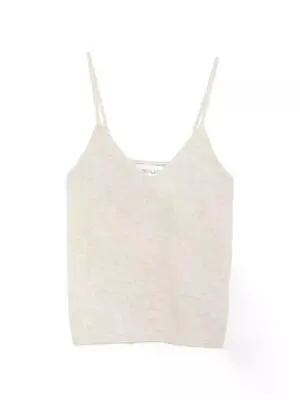 Eric Bompard V-neck Strap Top
