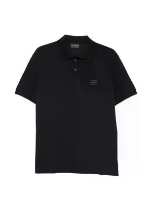 Emporio Armani Logo-embroidered Polo Shirt