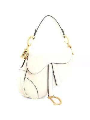 Dior Saddle Handbag Leather Mini Shoulder Bag