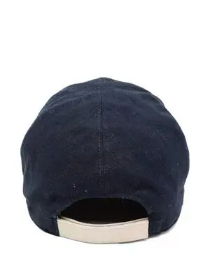 Eleventy Contrast-trimmed Cap