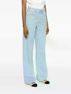 DONDUP Five-pocket Wide Leg Jeans