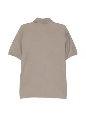 Emporio Armani Logo-embroidered Polo Shirt