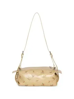 MSGM Floral Shoulder Bag - Neutrals