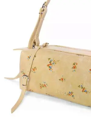 MSGM Floral Shoulder Bag - Neutrals