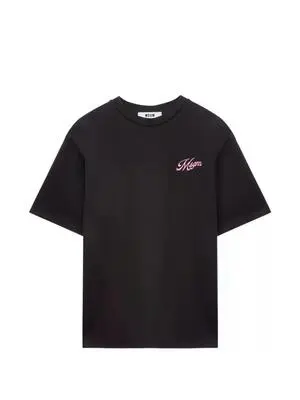 MSGM Embroidered T-shirt