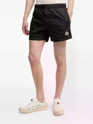 Moncler Logo-patch Swim Shorts