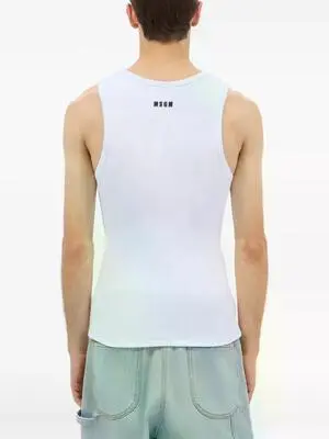 MSGM Ribbed Tank Top