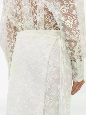 MSGM Lace Maxi Skirt