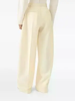 Jacquemus Pleated Palazzo Pants