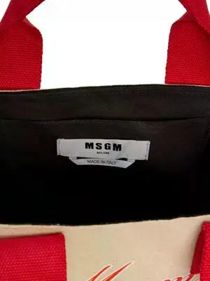 MSGM Logo-detail Tote