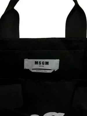 MSGM Heart-print Tote Bag