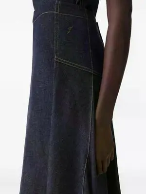 Jacquemus Lavoir De-nîmes Denim Skirt - Blue