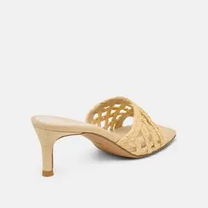 DOLCEVITA Bowen Raffia Mules