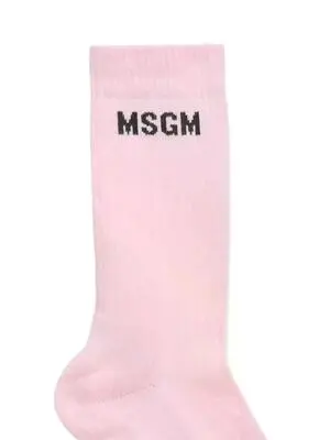 MSGM Logo Socks