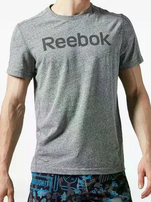 REEBOK Big Logo T-shirt - Grey