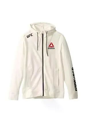 REEBOK Ufc Fighter Hooded Zip Lightweight Jacket - Neutrals