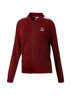 PUMA Striped Track Jacket - Red