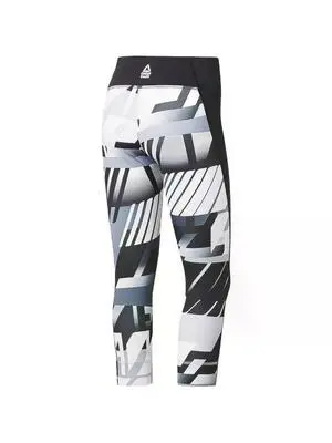 REEBOK Geometric-print Legging