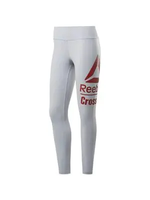 REEBOK Lux 7/8 Logo Leggings - Grey