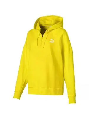 PUMA Half-zip Hoodie - Yellow