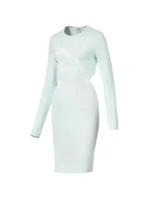 PUMA Long-sleeve Midi Dress