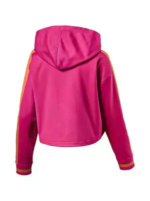 PUMA Cropped Logo Hoodie - Pink