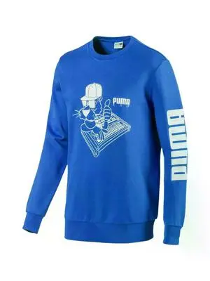 PUMA Crew-neck Sweatshirt - Blue