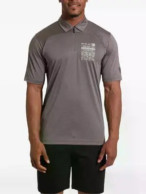 PUMA X Ferrari Logo-print Polo Shirt - Grey