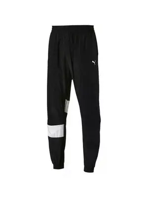 PUMA Logo-detail Track Pants - Black