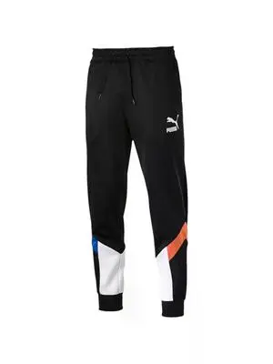 PUMA Mcs Logo Detail Track Pants - Black