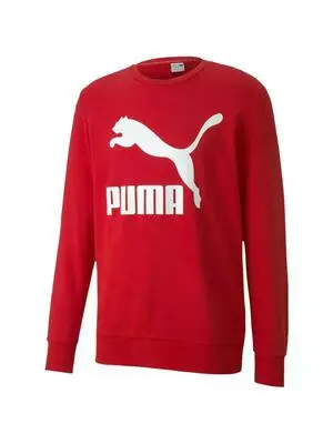 PUMA Classics Logo Crew-neck T-shirt - Red