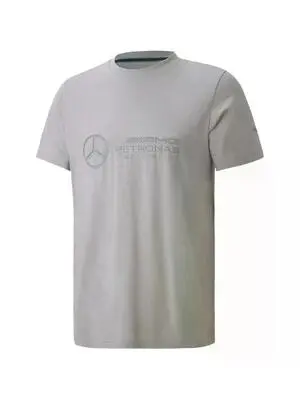 PUMA Mapm Mercedes Logo-detail T-shirt - Grey