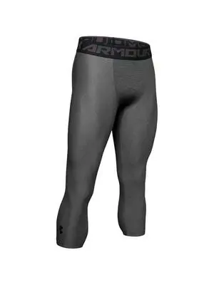 Under Armour Heatgear Logo Detail Legging - Grey