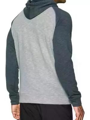 Under Armour Raglan-sleeve Hoodie - Grey