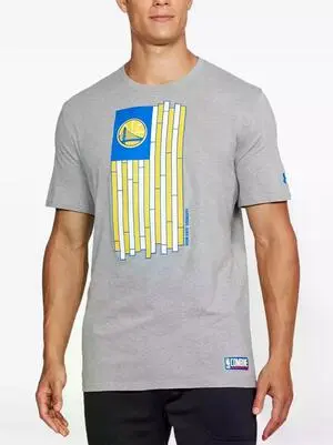 Under Armour Nba Golden State Warriors Heatgear T-shirt - Grey