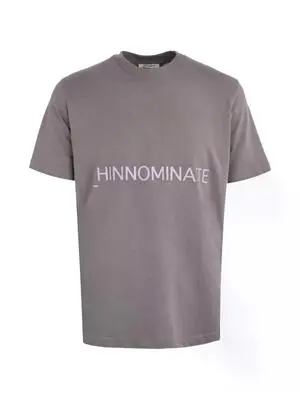 HINNOMINATE Logo-detail T-shirt - Grey